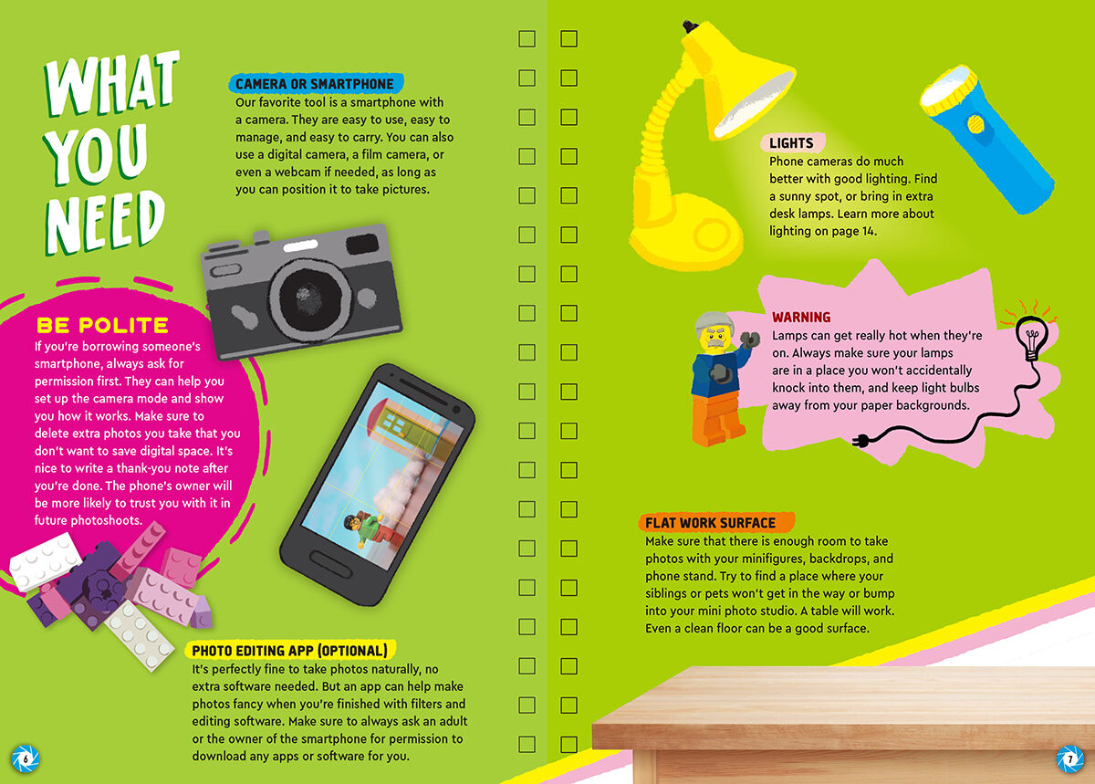 Klutz® LEGO® Minifigure Photography | Scholastic Canada Book Clubs