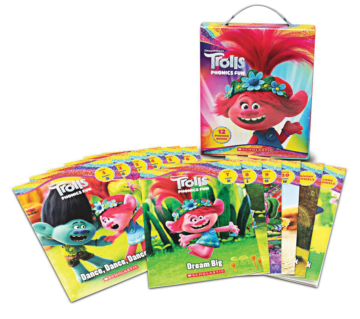 Trolls Phonics Fun Boxed Set | Scholastic Canada Book Clubs