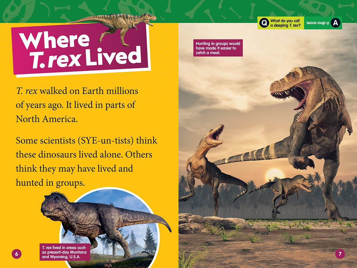 National Geographic Kids: T. Rex | Scholastic Canada Book Clubs