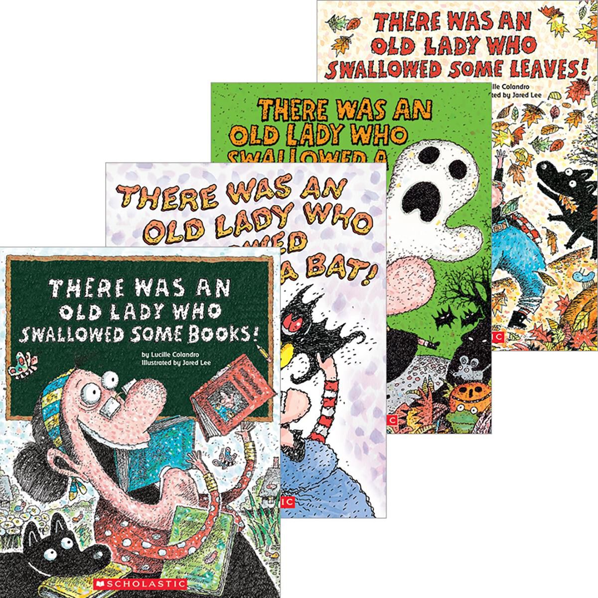 There Was an Old Lady Fall 4-Pack | Scholastic Canada Book Clubs