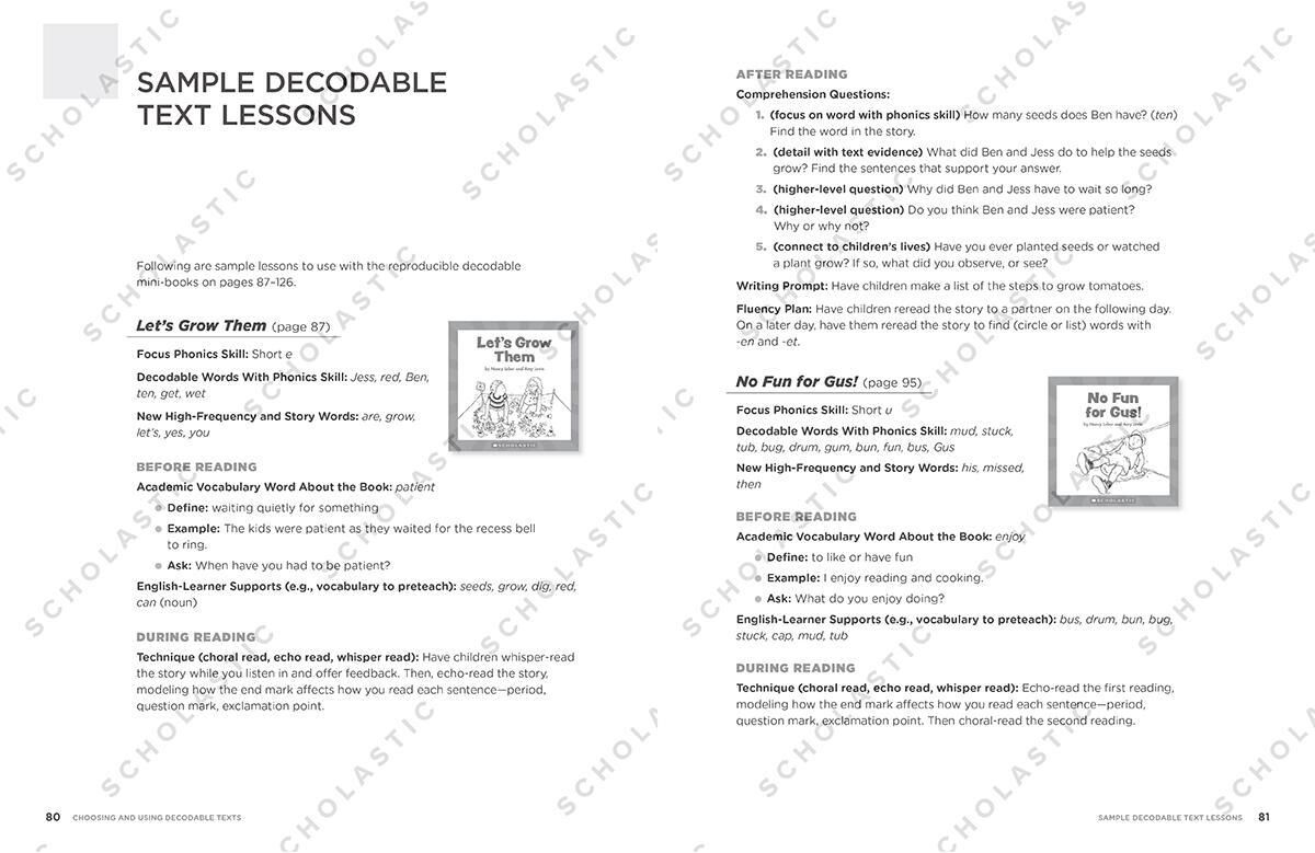 Choosing and Using Decodable Texts | Scholastic Canada Book Clubs