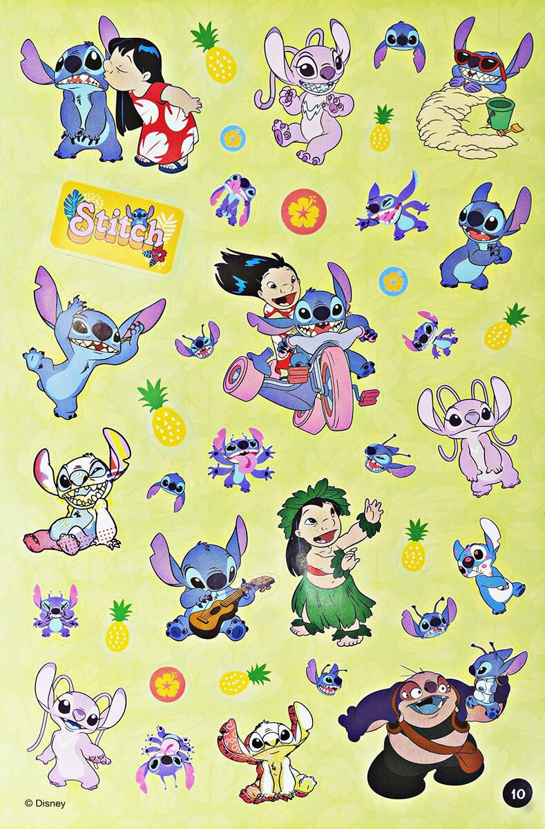Stitch Super Sticker Book | Scholastic Canada Book Clubs