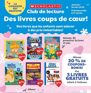 Digital Flyers & Catalogues | Scholastic Canada Book Clubs